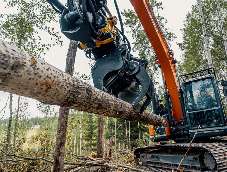 Giljotiin ekskavaatorile JAK 300C + koguja